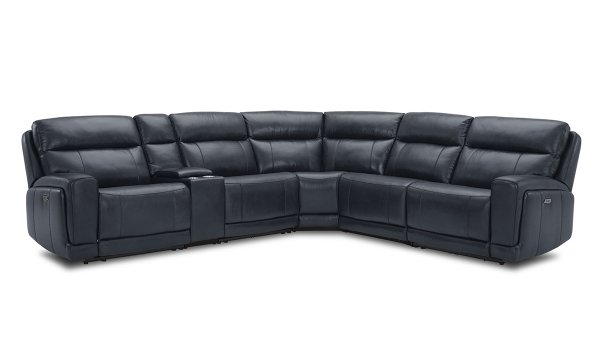 The Dump Luxe Furniture Outlet | Leather Power Reclining Sectional ...