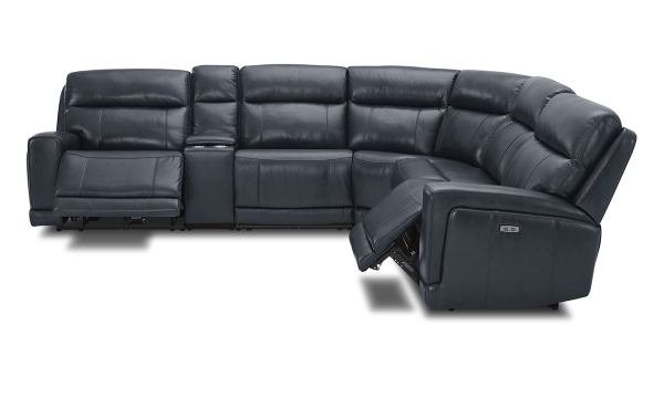 The Dump Luxe Furniture Outlet | Leather Power Reclining Sectional ...