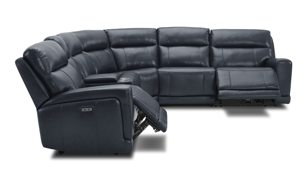 The Dump Luxe Furniture Outlet | Leather Power Reclining Sectional ...
